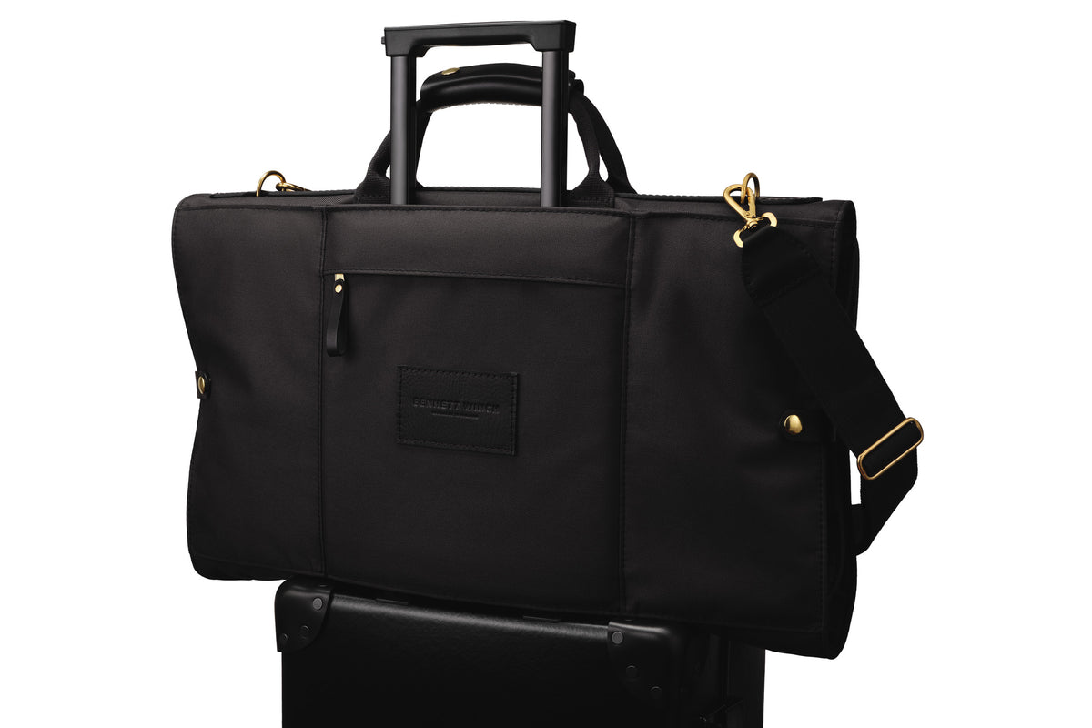 Trifold | Black Tri-Fold Garment Bag | Suit Garment Travel Bag ...