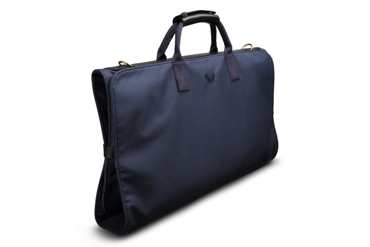 Trifold | Navy Tri-Fold Garment Bag | Suit Garment Bag for Travel ...