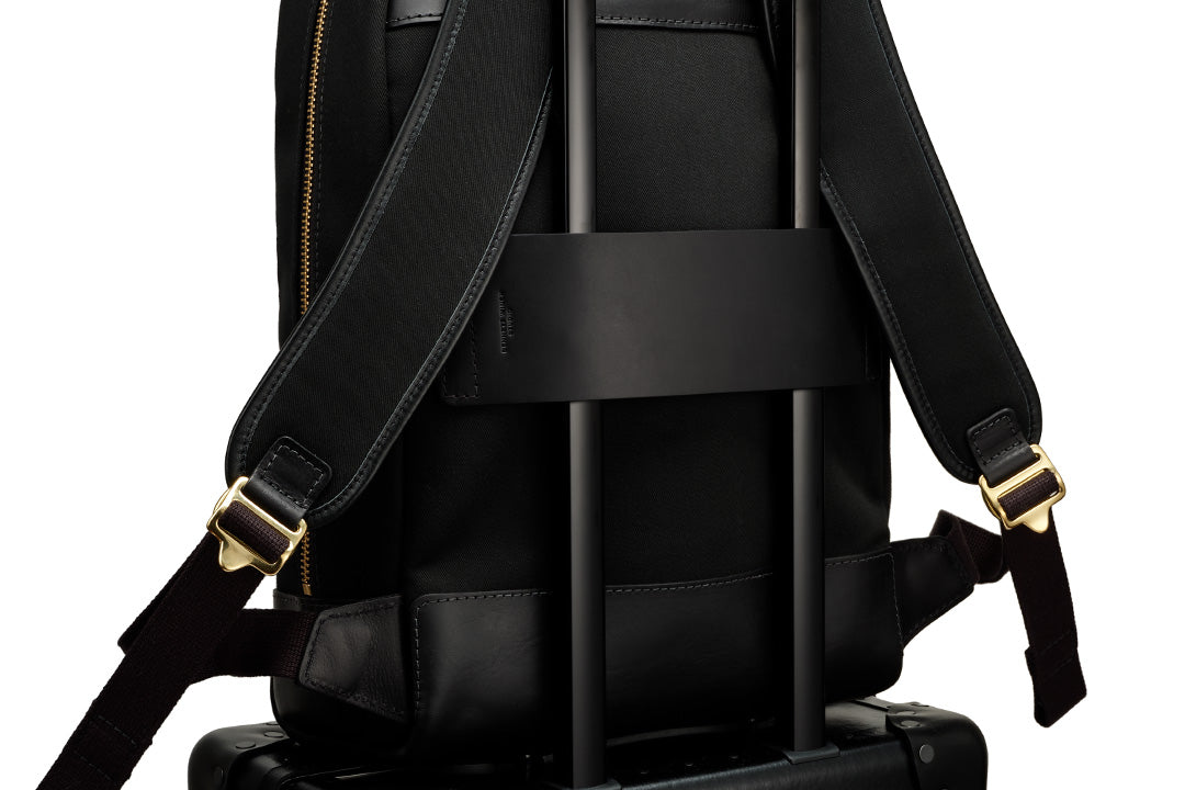 The Backpack | Black Canvas Backpack for Men | Bennett Winch