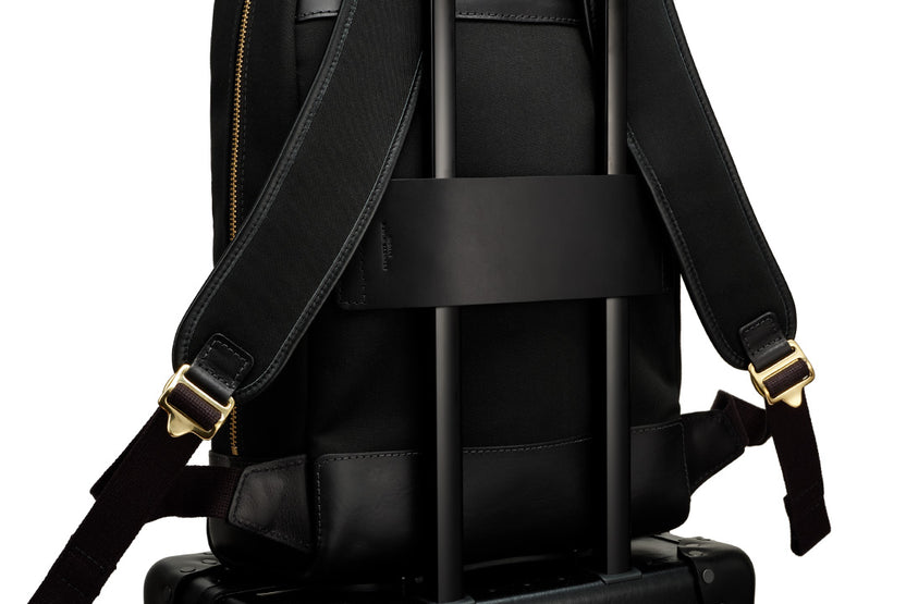 The Backpack | Black Canvas Backpack for Men | Bennett Winch