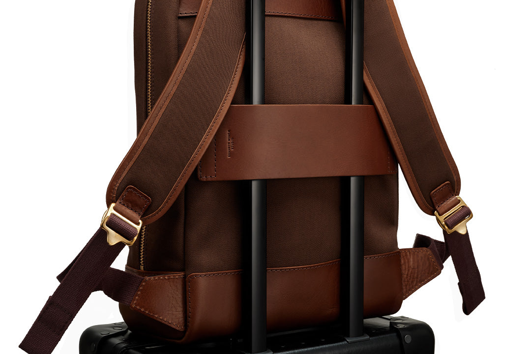 The Backpack | Brown Canvas Backpack for Men | Bennett Winch