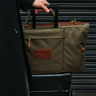 Trifold | Olive Tri-Fold Garment Bag | Garment Bag & Suit Bag – Bennett ...