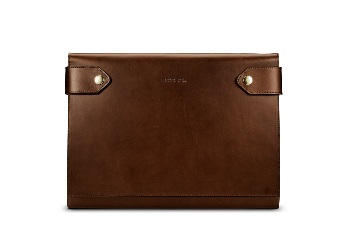 Small Folio | Brown Leather Portfolio Case | Bennett Winch