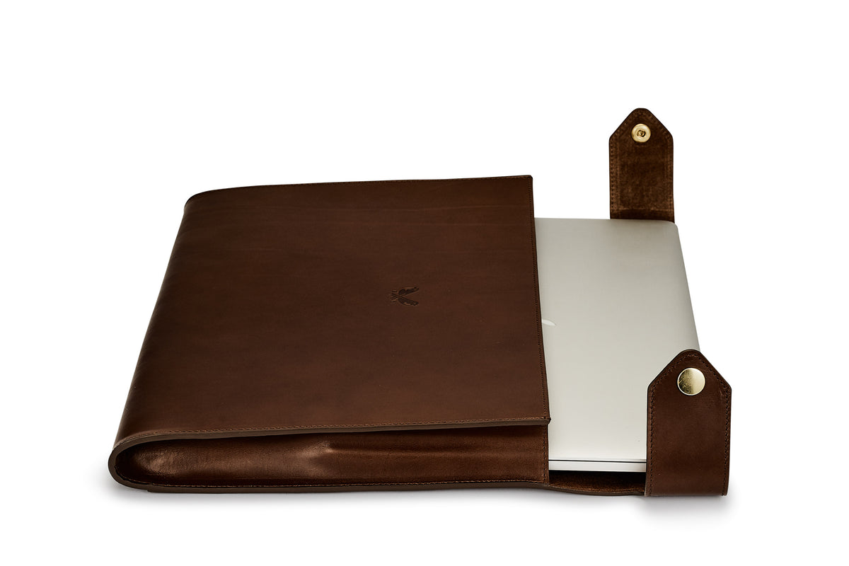 Small Folio | Brown Leather Portfolio Case | Bennett Winch