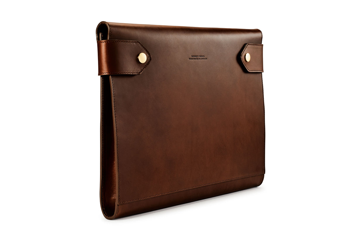 Large Folio | Brown Leather Portfolio Case | Bennett Winch