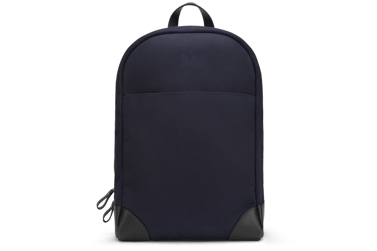The Backpack | Navy Canvas Backpack for Men | Bennett Winch