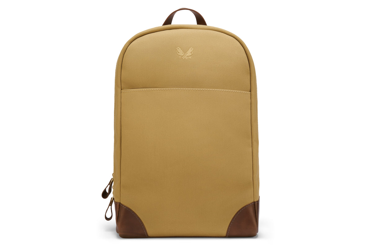 The Backpack | Tan Canvas Backpack for Men | Bennett Winch
